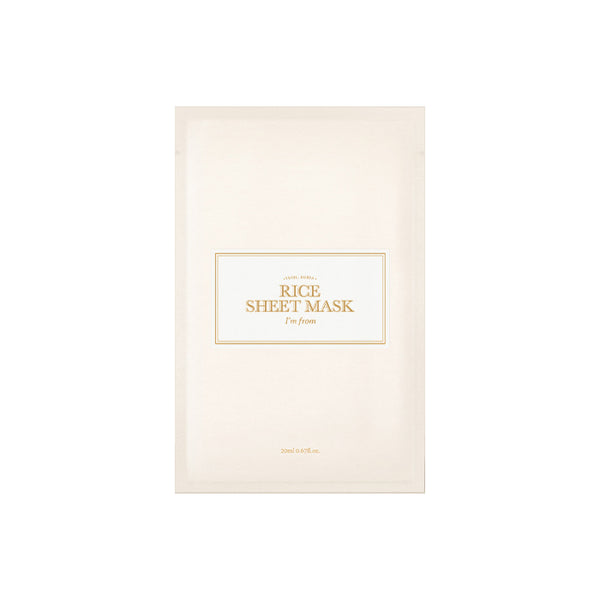 I'm From Rice Sheet Mask - 1 Box of 5 Sheets | Masksheets