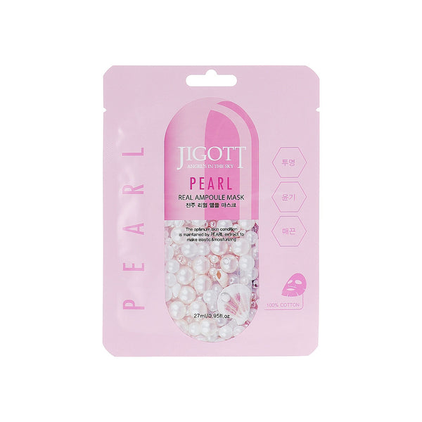 Jigott Pearl Real Ampoule Mask - 1 Sheet | Masksheets