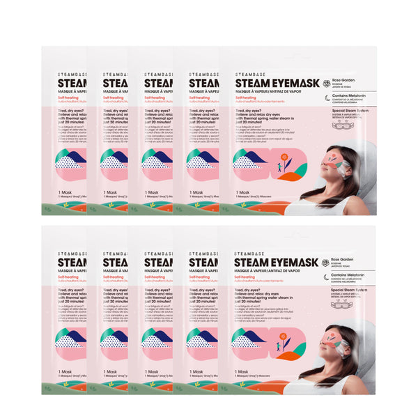 Steam Eye Mask - Rose Garden 10 Packs | Masksheets