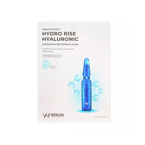 Wonjin Effect Hydro Rise Hyaluronic Concentrated Essence Mask - 1 Box ...
