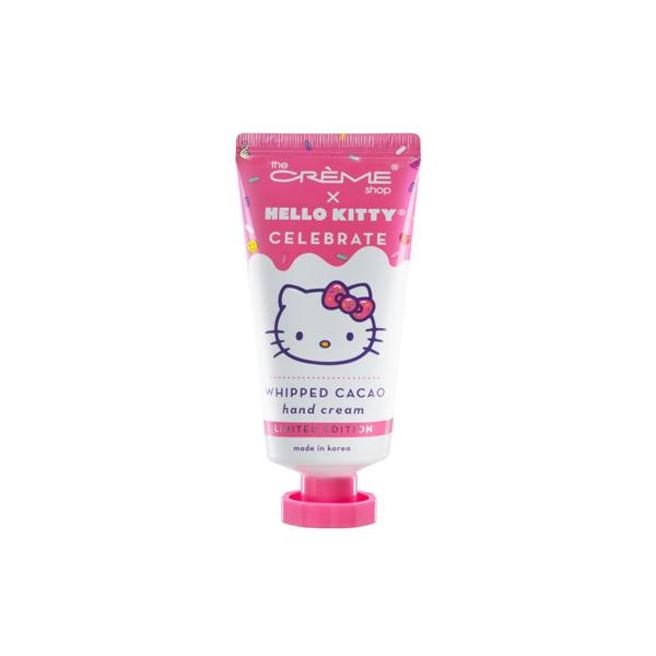 The Creme Shop Hello Kitty Celebrate Whipped Cacao hand Cream | Masksheets