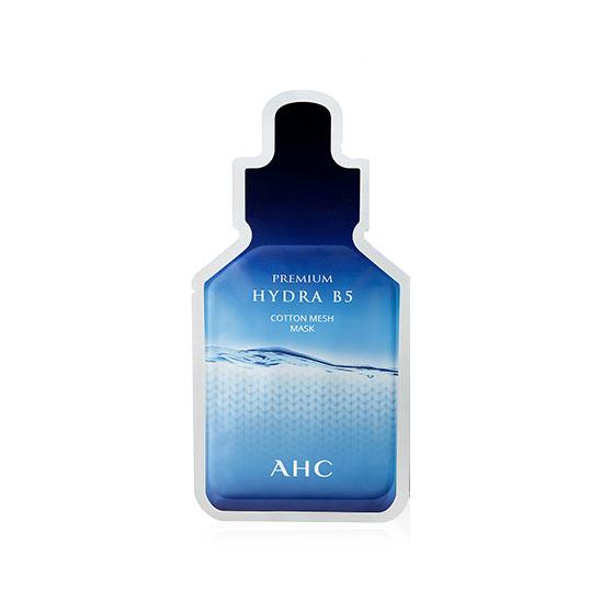 AHC Premium Hydra B5 Cotton Mesh Mask - 1 Box of 5 Sheets | Masksheets
