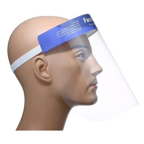 Transparent Plastic Safety Face Shield 10 Packs | Masksheets