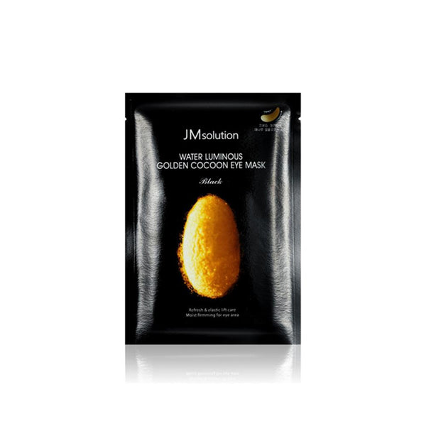JM Solution Water Luminous Golden Cocoon Eye Mask Black - 1 Box of 10 ...