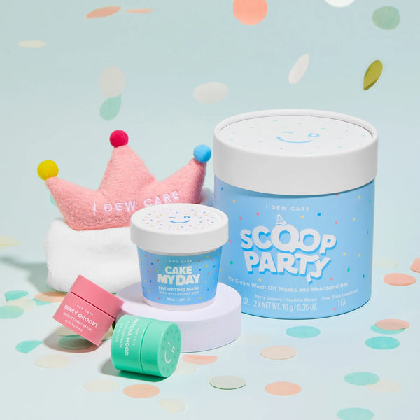 I Dew Care Scoop Party | Masksheets