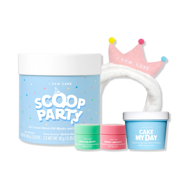 I Dew Care Scoop Party | Masksheets