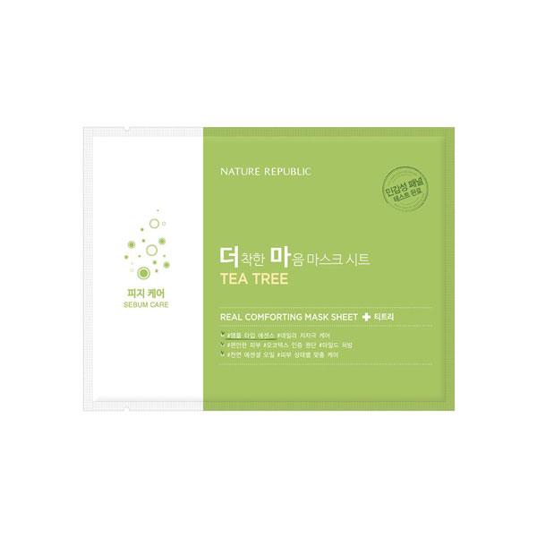 Nature Republic Real Comforting Mask Sheet - Tea Tree | Masksheets