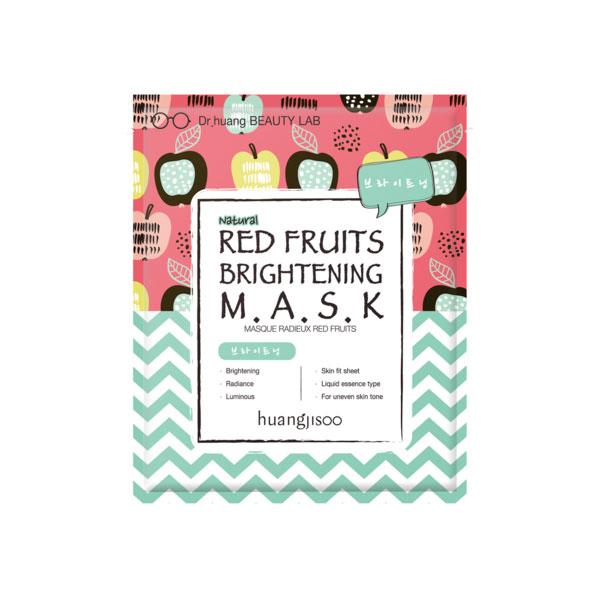 huangjisoo Red Fruits Brightening Sheet Mask - 1 Sheet | Masksheets