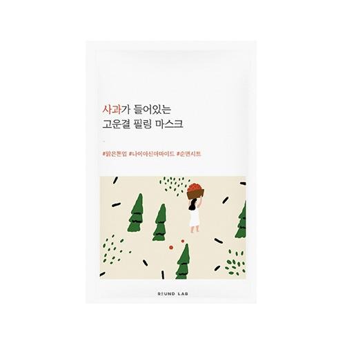 Round Lab Apple Peeling Mask Sheet - 1 Box of 10 Sheets | Masksheets
