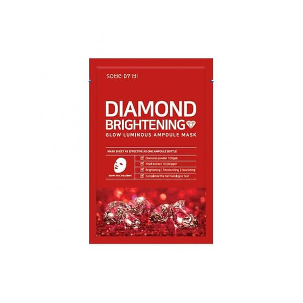 Some By Mi Diamond Brightening Calming Glow Luminous Ampoule Mask - 1 ...
