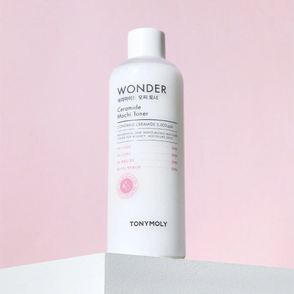 Tonymoly Wonder Ceramide Mochi Toner | Masksheets